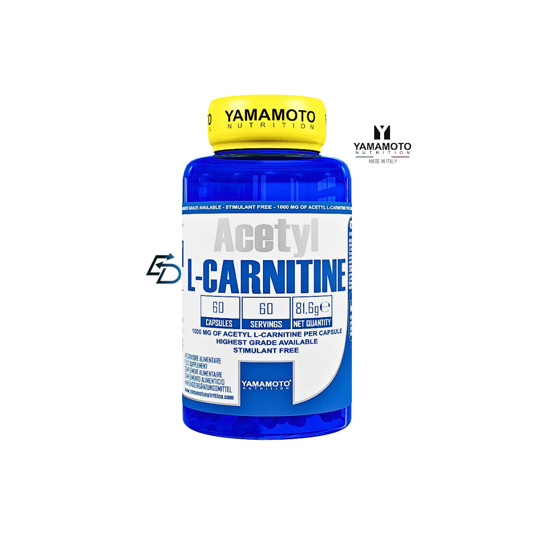 YAMAMOTO NUTRITION - Acetyl L-Carnitine 1000mg - 60 caps Acetil Carnit ...